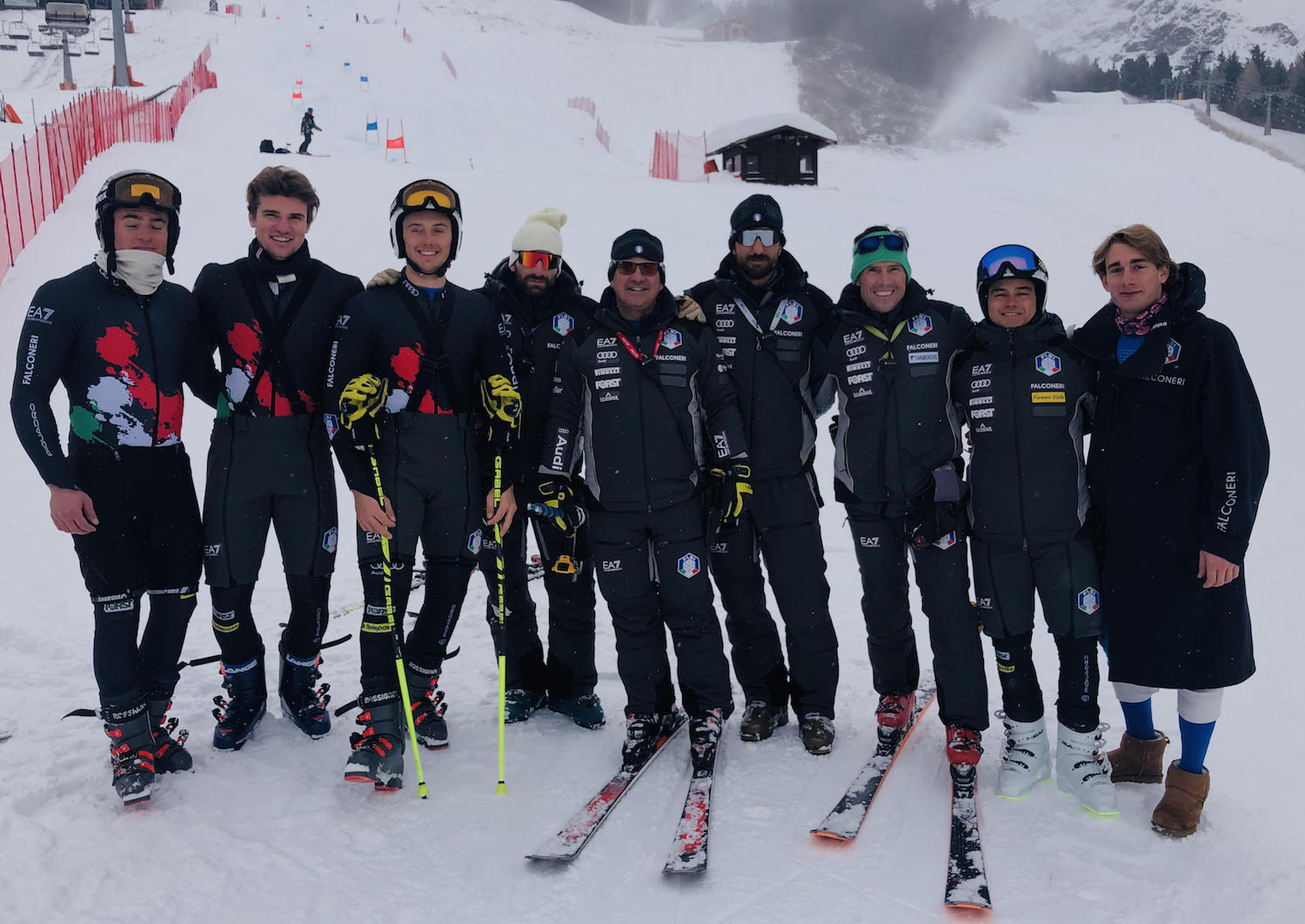 Sul ghiaccio di Bormio la rifinitura del gruppo Coppa Europa per Gurgl ...