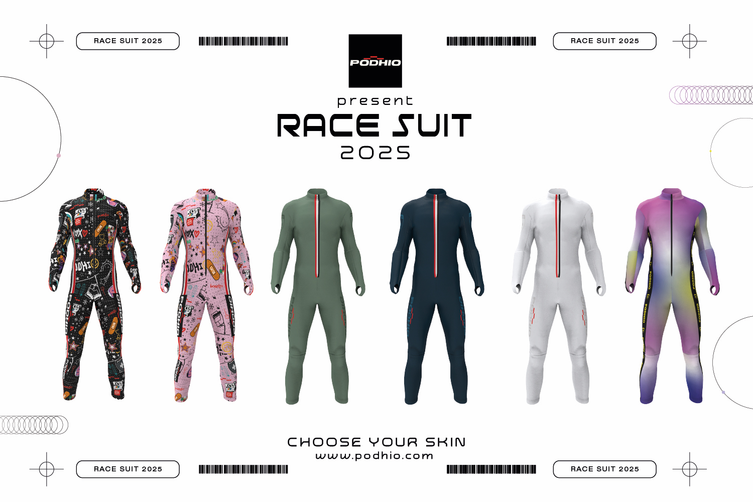 Ecco le nuove tute da gara Podhio: design, moda e performance - Race ...